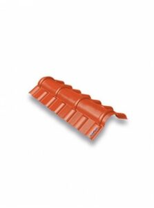 Cumbrera Teja Royal PVC ASA 1.05 X 0.6 M Rojo Teja – Buscal S.A.C