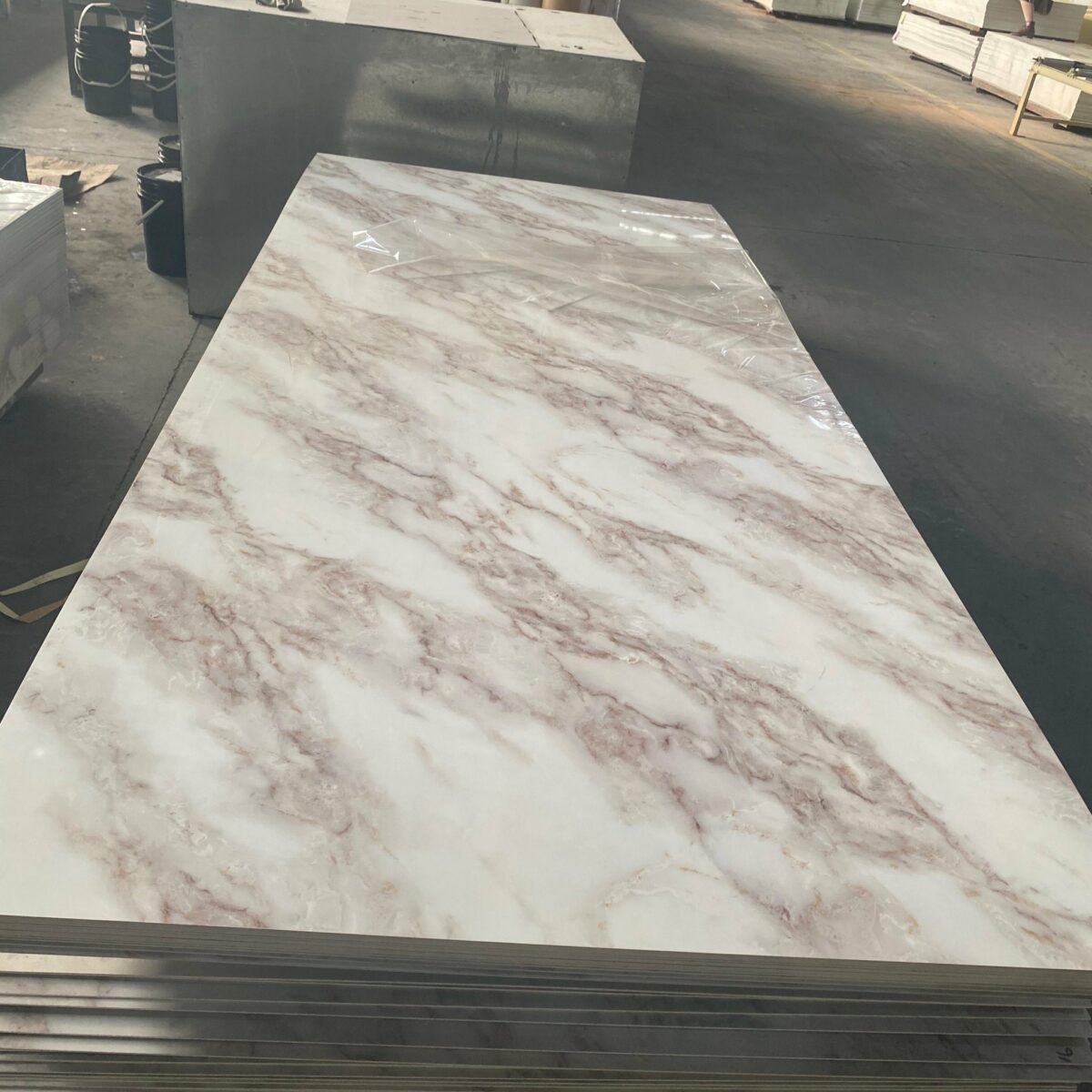 Panel Decorativo Marmol PVC Mármol Gris 1.22 X 2.44 m. X 3 mm. – Buscal ...